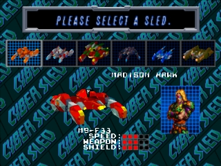 Play Cyber Sled PS1 Online