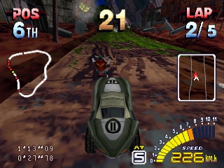 Play Explosive Racing PS1 Online