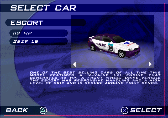 Play Ford Racing PS1 Online