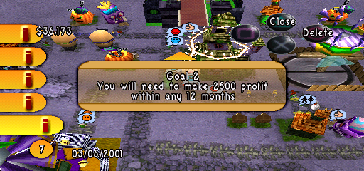 Play Sim Theme Park (USA) PS1 Online